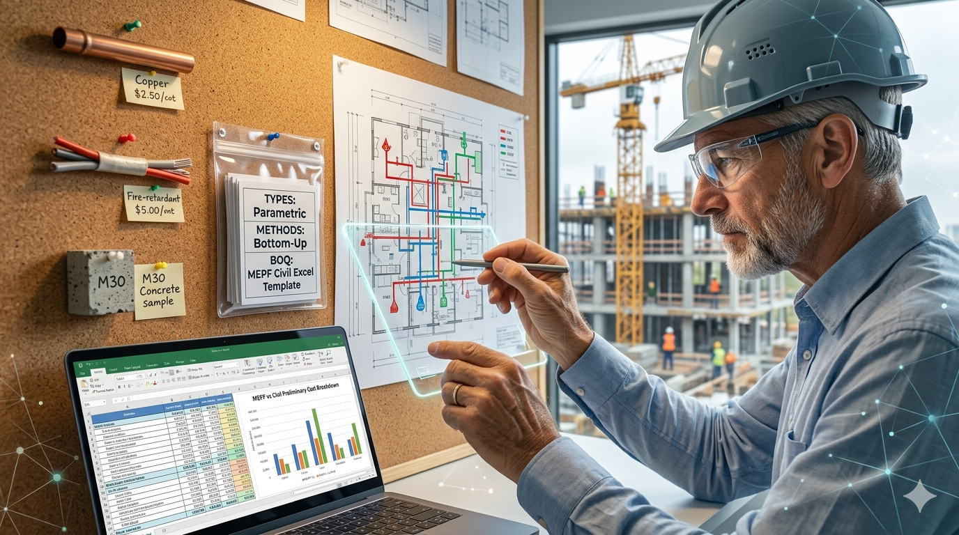 Preliminary Cost Estimation for MEPF & Civil Works: Types, Methods ...